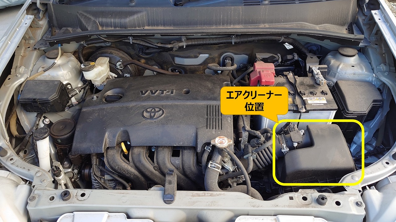 【プロボックス】エアクリーナーエレメントの交換方法 | orimalog